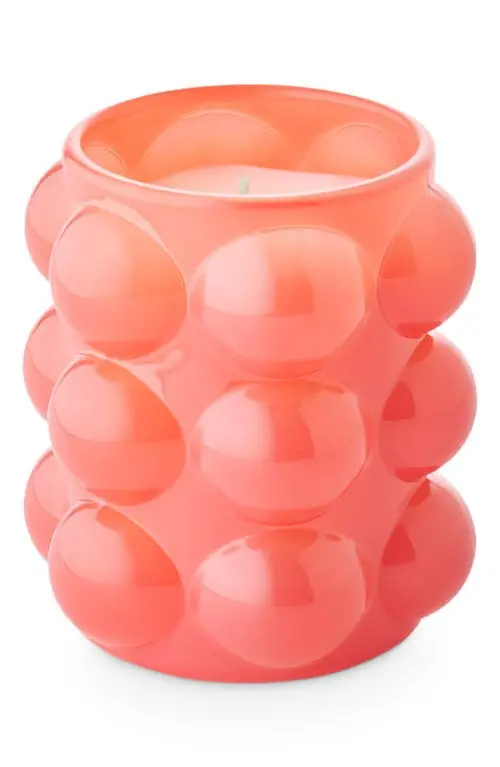 ILLUME® Coconut Milk Mango Bubble Glass Candle - Pink