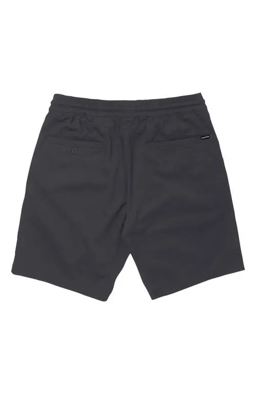 Volcom Elastic Waist Shorts - Charcoal
