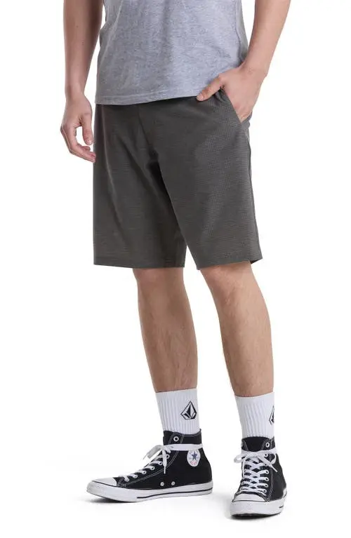 Volcom Stretch Blend Modern Fit Shorts - Sage Leaf