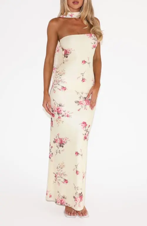 TIGER MIST Daniela Floral Print Maxi Dress - Yellow Floral