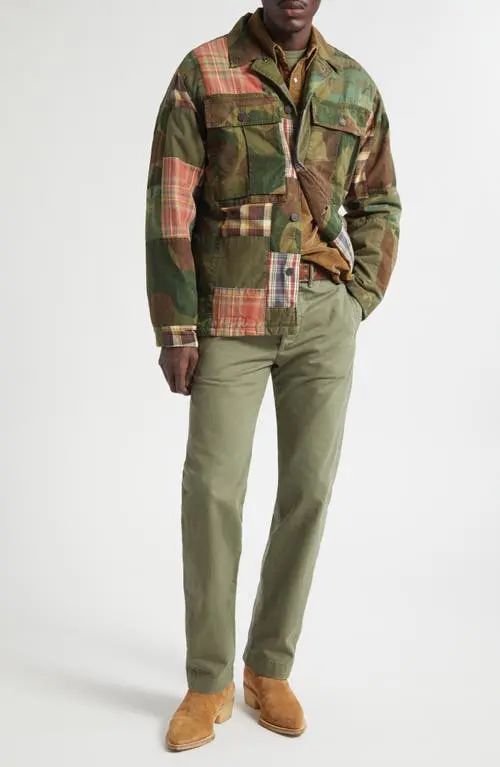 Double Rl Officer Cotton Twill Chinos