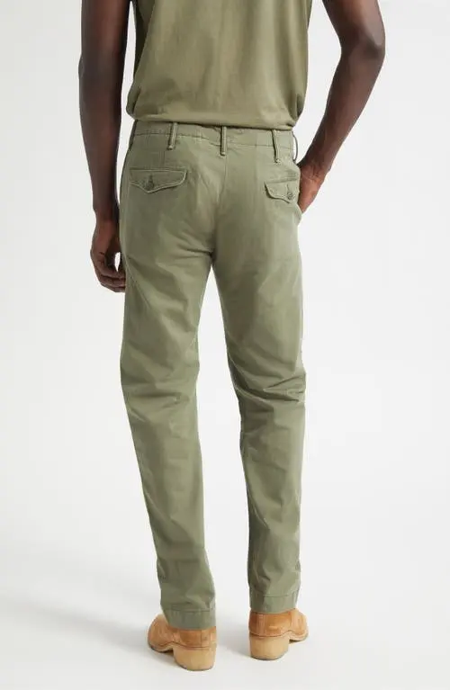 Double Rl Officer Cotton Twill Chinos