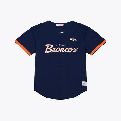 Mitchell & Ness Denver Broncos Head Coach Mesh Full-button Fashion Jersey
