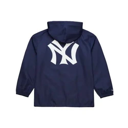 Mitchell & Ness New York Yankees Full-snap Hooded Coaches Jacket