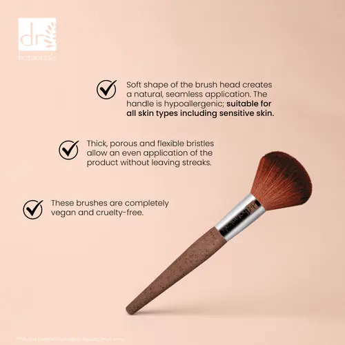 DR BOTANICALS Coffee Ground Powder Brush