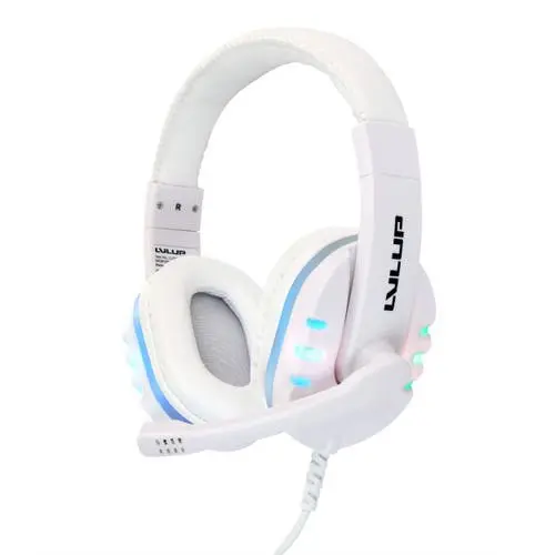 VIVITAR Light Up Pro Gaming Headset - White