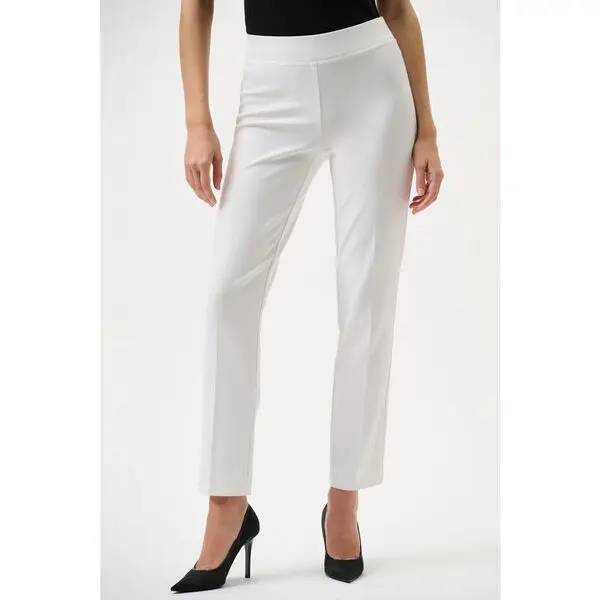 Joseph Ribkoff Straight Leg Pants - Vanilla