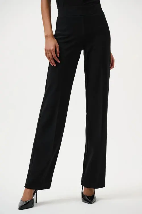 Joseph Ribkoff Wide Leg Pants - Black