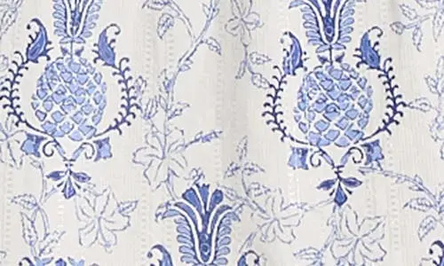 Tommy Bahama Noble Pineapple Cotton Dobby Midi Dress