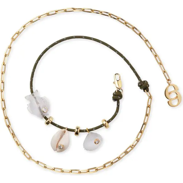 Éliou Reef Convertible Anklet - Green
