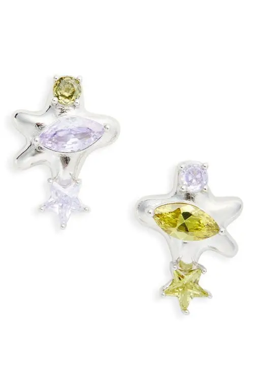 Collina Strada Constellation Stud Earrings - Amethyst Canary