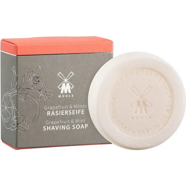 MUHLE Grapefruit & Mint Shaving Soap - White