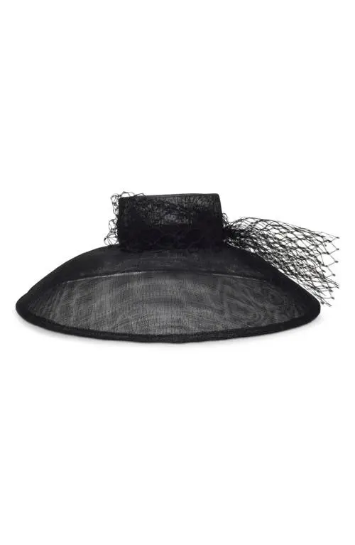 GIGI BURRIS MILLINERY Joan Hemp Sun Hat - Black