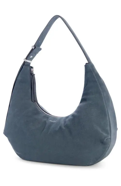 Rag & Bone Large Suede Hobo Bag - Blue