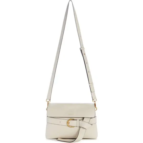 Rag & Bone Lexington Flap Leather Crossbody Bag - Br