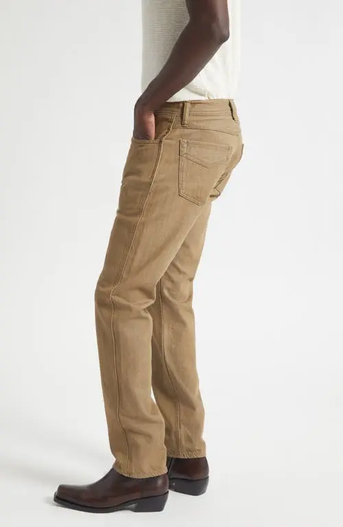 Double Rl Slim Fit Jeans - Medium Brown