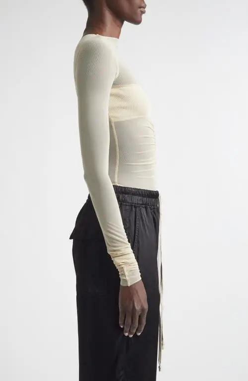 Rick Owens Temple Bandeau Tulle Top