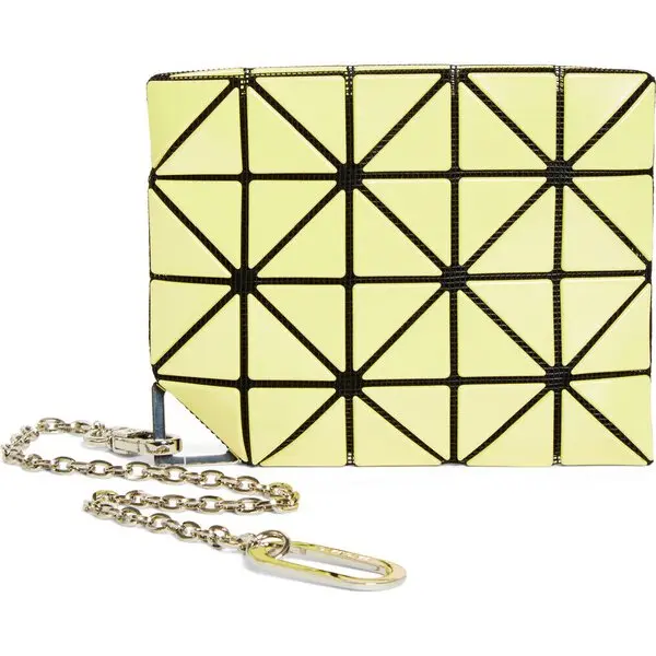 Issey Miyake Flipper Coin Purse - Yellow
