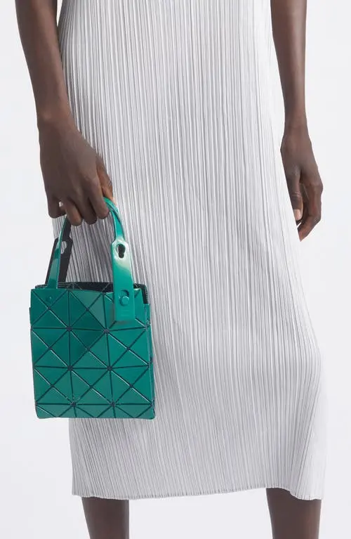 Issey Miyake Carat Top Handle Bag - Malachite Green