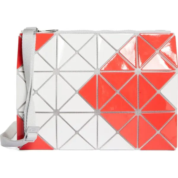 Issey Miyake Sign Prism Crossbody Bag - Red