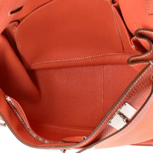 Hermès Jypsiere Bag Clemence 31 - Orange