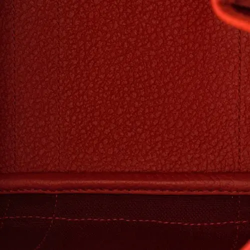 Hermès Garden Party Tote Toile And Leather 30 - Red