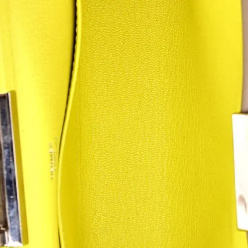 Hermès Clic-h Evercolor 21 Shoulder Bag - Lime