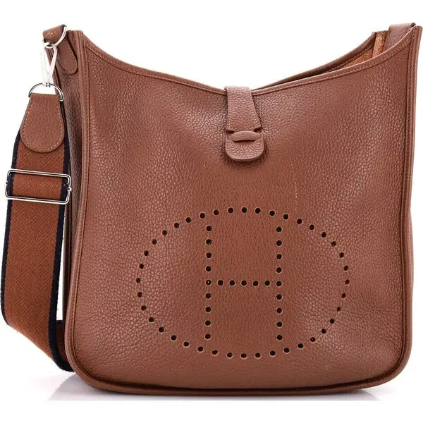 Hermès Evelyne Bag Gen Iii Clemence Gm - Alezan