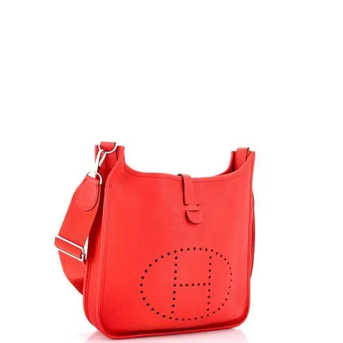 Hermès Evelyne Bag Gen Iii Clemence Pm - Red