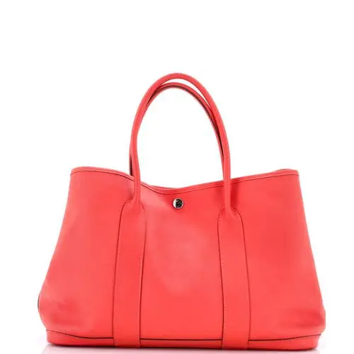 Hermès Garden Party Tote Leather 36 - Red
