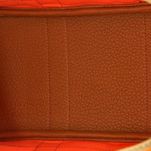 Hermès Garden Party Tote Toile And Leather 30 - Orange