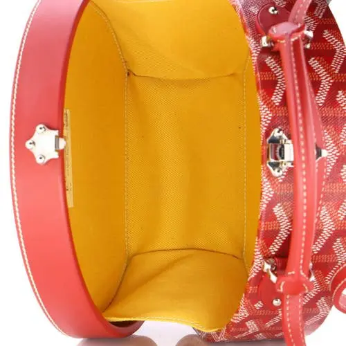 Goyard Alto Hatbox Bag Coated Canvas - Red