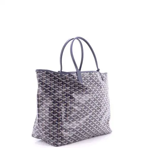 Goyard Saint Louis Tote Coated Canvas Gm - Blue