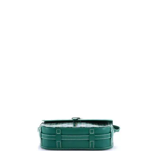 Goyard Belvedere Ii Messenger Bag Coated Canvas Pm - Green