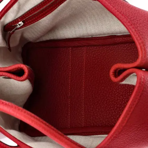 Hermès Garden Party Tote Leather 30 - Red