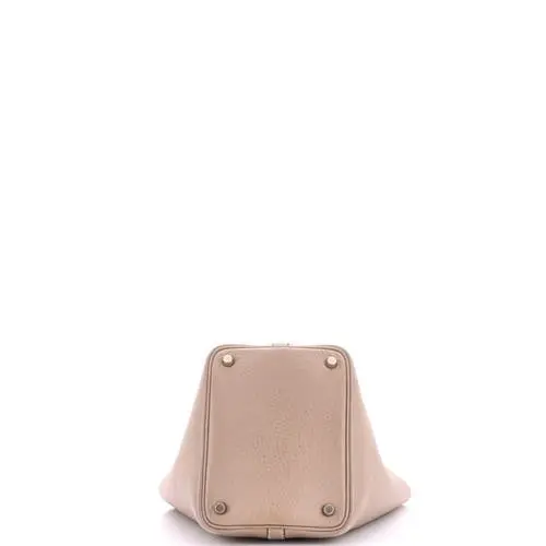Hermès Picotin Bag Clemence Pm - Grey