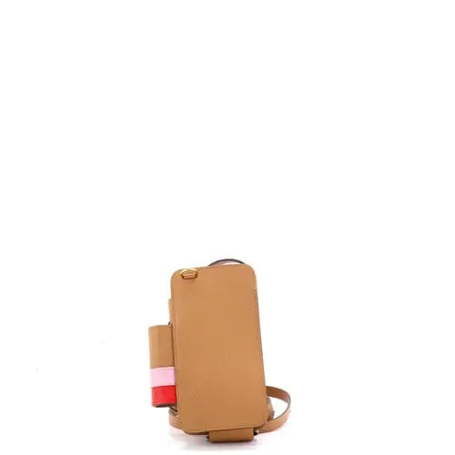 Hermès Hermesway Phone Case Crossbody Bag Epsom - Beige