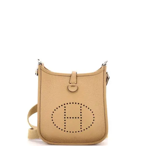 Hermès Evelyne Bag Gen Iii Clemence Tpm - White