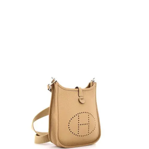 Hermès Evelyne Bag Gen Iii Clemence Tpm - White