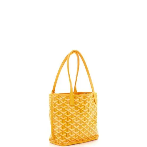 Goyard Anjou Reversible Tote Coated Canvas Mini - Yellow