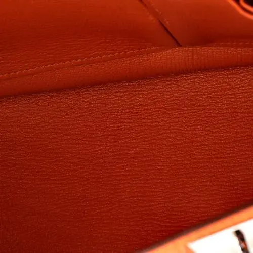 Hermès Jypsiere Bag Clemence 28 - Orange