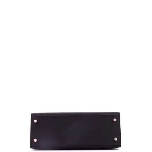 Hermès Kelly Handbag Epsom With Palladium Hardware 25 - Black