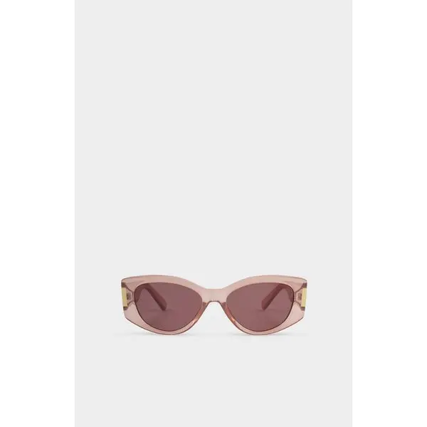 KATIE LOXTON Rimini Sunglasses - Pink Transparent