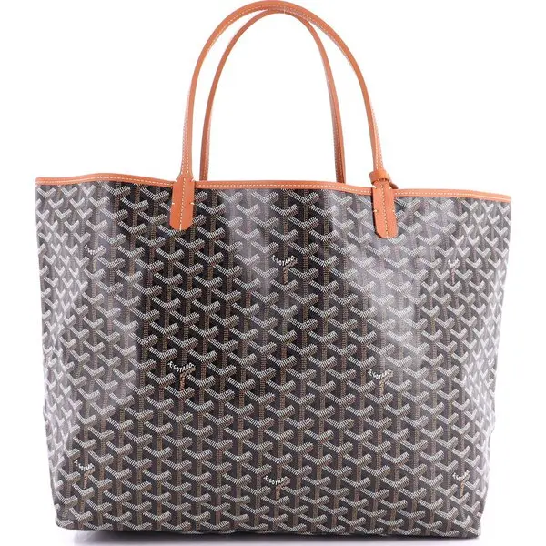 Goyard Saint Louis Gm Tote Coated Canvas - Brown