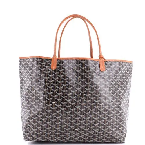 Goyard Saint Louis Gm Tote Coated Canvas - Brown