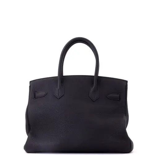 Hermès Birkin Handbag Togo With Gold Hardware 30 - Black