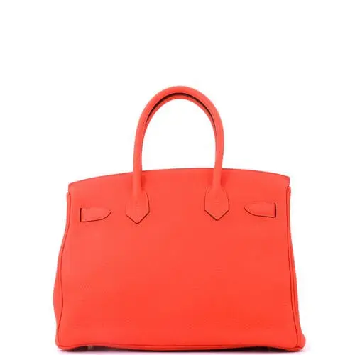 Hermès Birkin Handbag Orange Togo With Gold Hardware 30 - Capucine