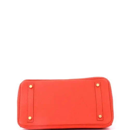 Hermès Birkin Handbag Orange Togo With Gold Hardware 30 - Capucine