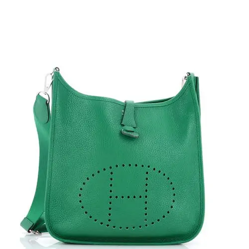 Hermès Evelyne Bag Gen Iii Clemence Pm - Vert Vertigo