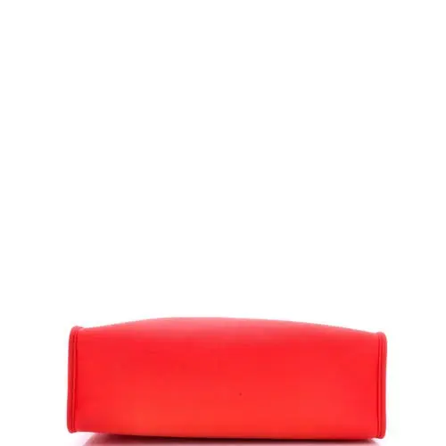 Hermès Herbag Zip Leather And Toile 31 - Red
